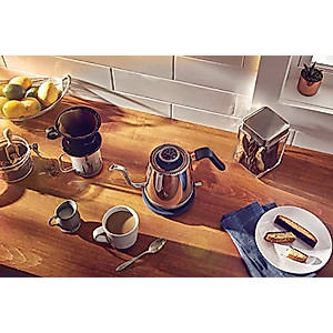 KitchenAid KEK1025SS Precision Gooseneck Electric Kettle, 1 Liter, Stainless Steel