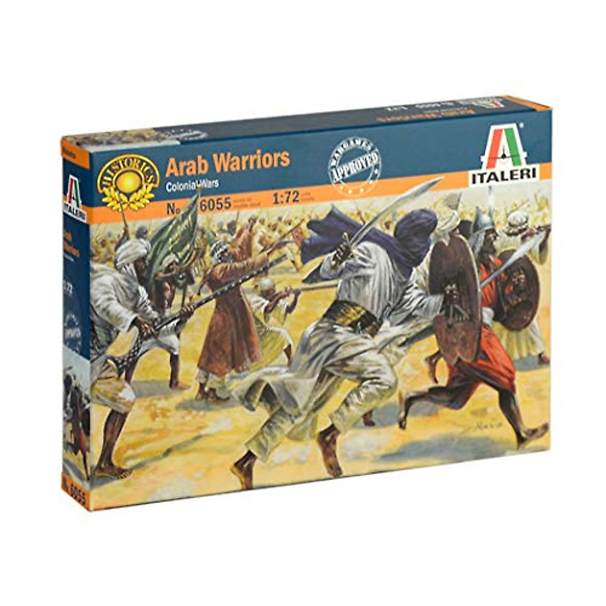 Italeri Arab Warriors - Colonial Wars 6055 1:72 Figures Model Kit