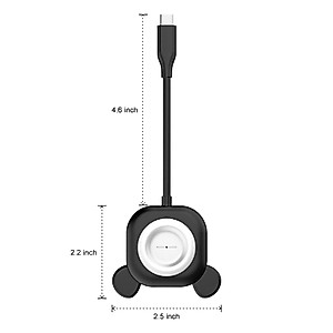 NADESSA Switch Dock for Nintendo Switch, Portable Switch TV Docking Station with HDMI USB 3.0 Port and USB C Charging, Compatible with Steam Deck MacBook Surface Samsung Phone… Black