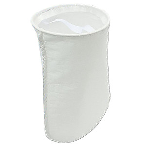 Felt Liquid Filter Socks Bag 1 Micron 7 Inch Ring by 16 Inch Long Industrial Filter Bags - 1Pack (1 Micron 7 x 16 Inch)