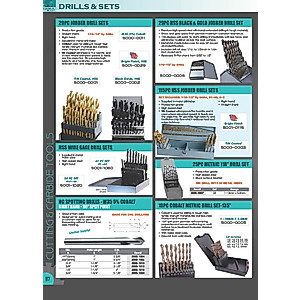 HHIP 5003-4020 Solid Carbide Standard Length Drill Bit, 118 Degree Split Point, 5/16" Size, 3-3/4" Length