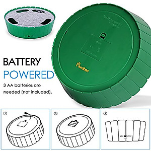Pawaboo Cat Toy with Running Mouse, Electric Interactive Motion Cat Toy Automatic Rotating Teaser Pop and Play Hide and Seek Hunt Toy for Pet Cat Kitten Play Fun Excercise