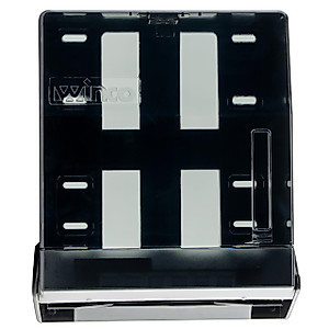 Winco Paper Towel Dispenser, Medium, Black