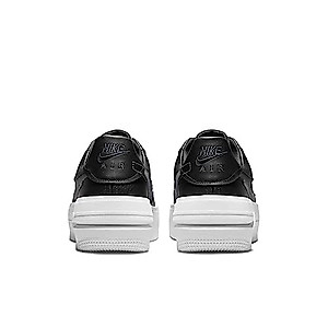 Nike Womens Air Force One Platform Sneakers, Black/Anthracite/White, 9.5