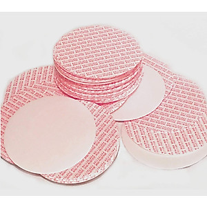 Pressure Sensitive Torque Activated Cap Seals Liners -100 PCS - for Regular Mouth Glass & Plastic Ball Mason Canning Jars - No Induction Sealer Needed - 70 mm (2.75") Made in USA