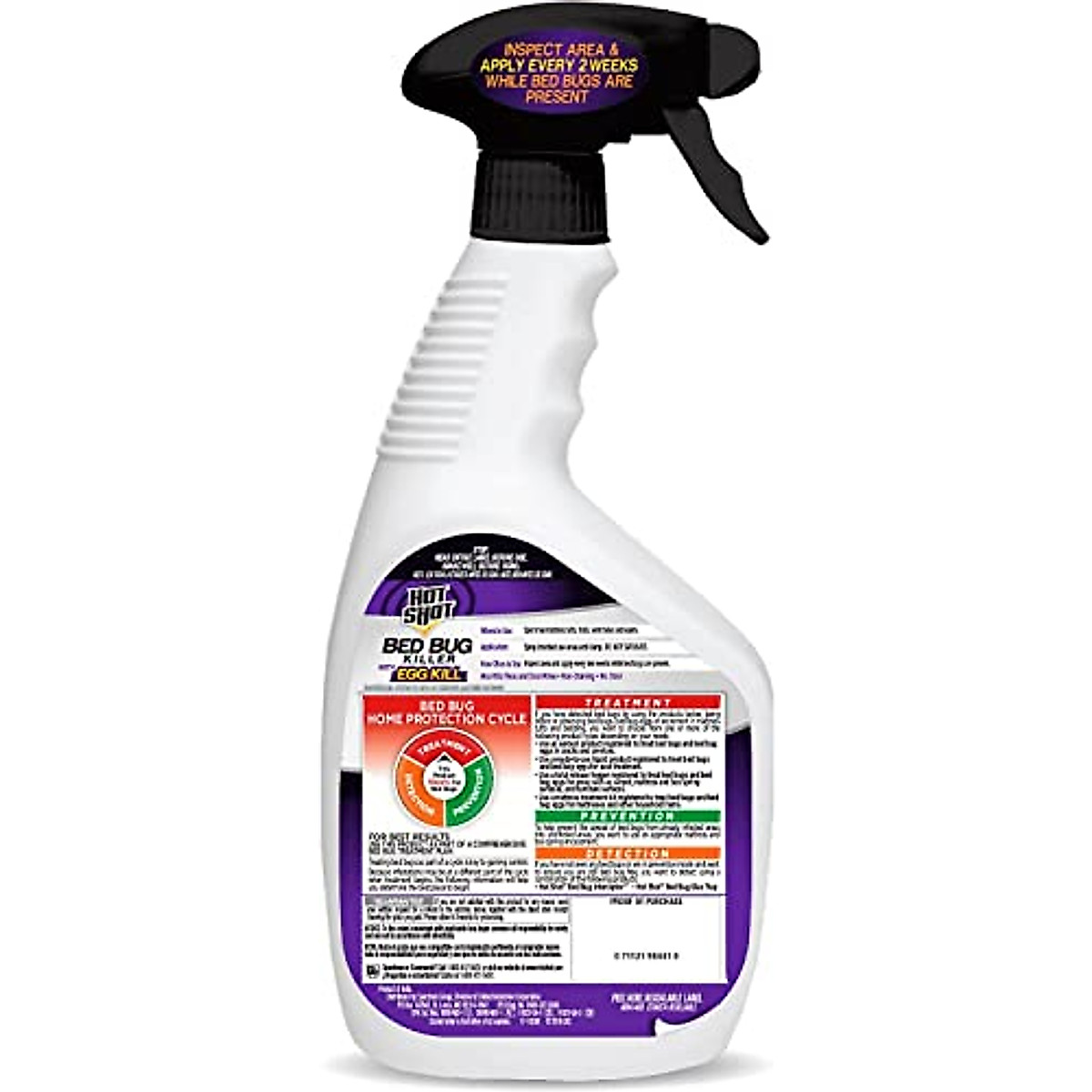 Hot Shot Bed Bug Killer with Egg Kill Treatment, 32 Ounces (Pack of 3)