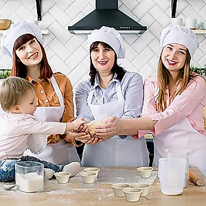 Hsei 400 Set 2oz Disposable Souffle Cups with Lids Bagasse Fiber Condiment Paper Cups Serving Sample Cups Mini Tasting Cups for Sauce Salad Snack Charcuterie Dessert Serving, Include 400 Cups 400 Lids