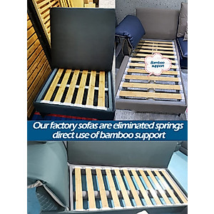 Kaupuar 27 * 25 inch Adjustable Couch Cushion Support Thicker Boards Insert Under Sofa Repair- Fix Sagging Furniture Seat (Set of 7)