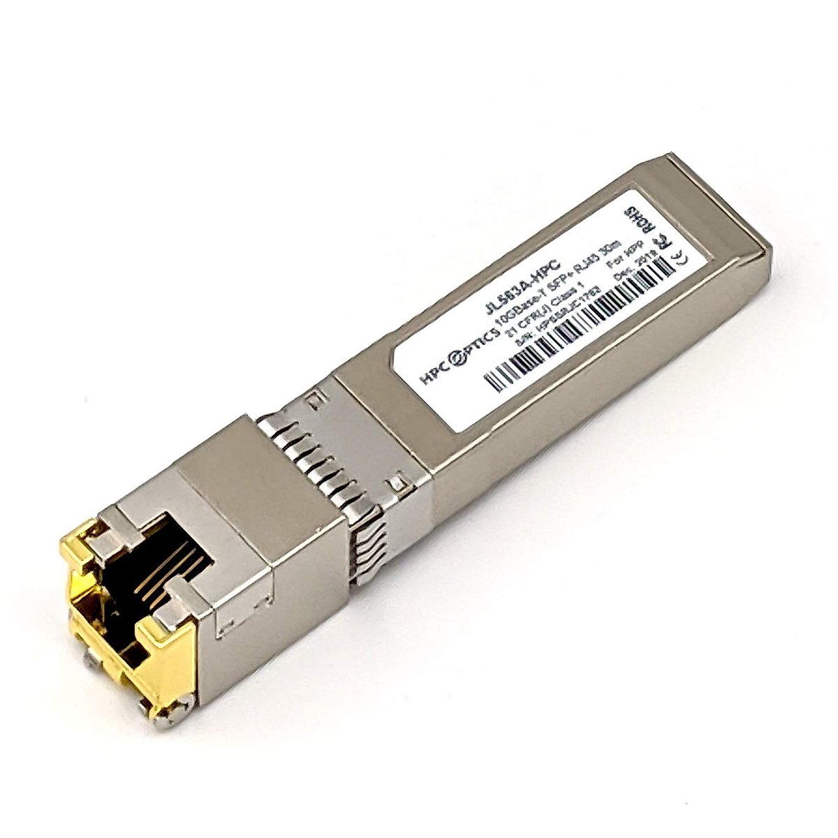 HPC Optics Compatible with HPE Aruba JL563A 10GBASE-T Copper SFP+ Transceiver | 10G-TX RJ-45 30m JL563A-HPC