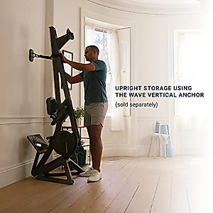 Hydrow Wave Rowing Machine with Immersive 16" HD Touchscreen - Stows Upright, Compact, Live Home Workouts with Membership (Sold Separately), Electromagnetic Drag Technology, 375 lb Weight Capacity