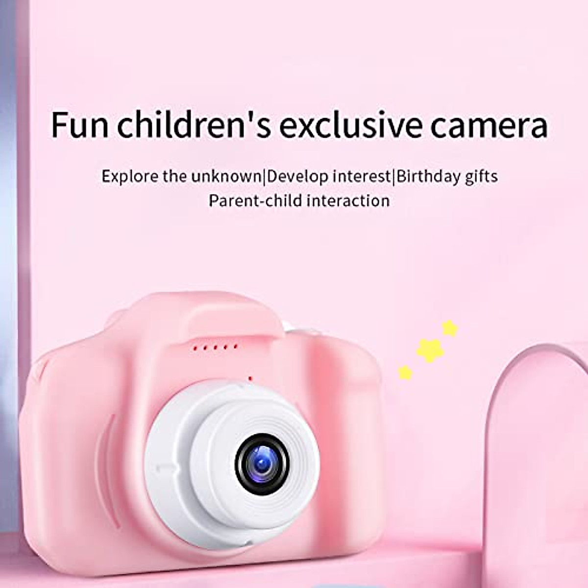 Digital Camera 2. 0Inch HD 1080P Dual Lens Children Digital Camera Video Recorder for Girls Boys Toddlers Gift