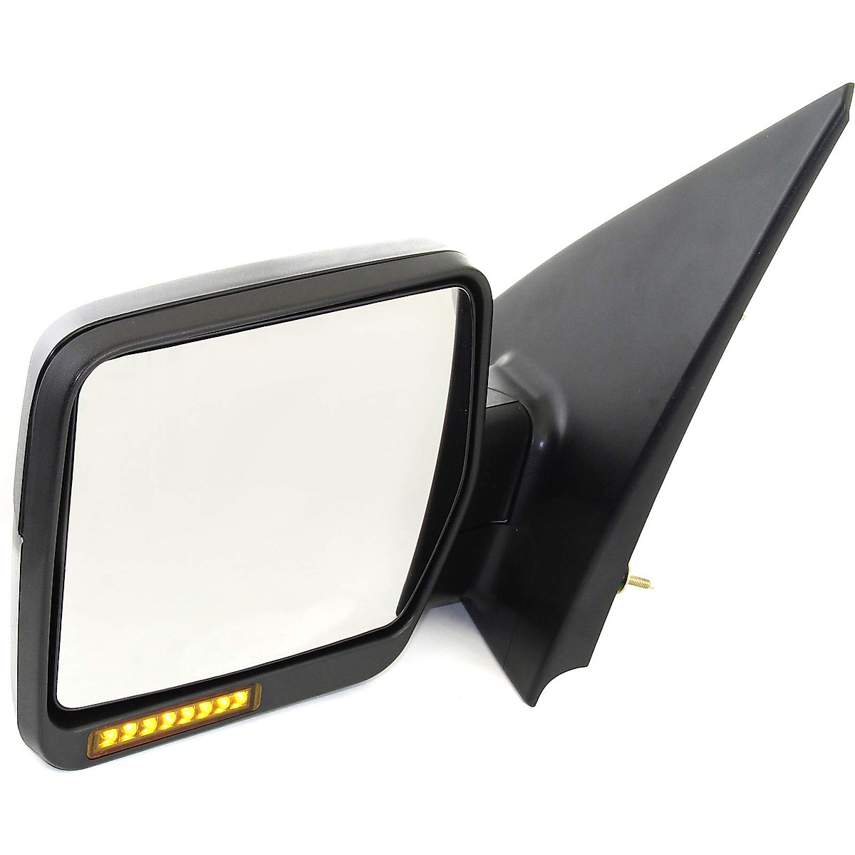 Kool Vue Left Power Heated Door Mirror Compatible With Ford F-150 2004-2006 With Signal Light Textured Crew Cab & Extended Cab, New Body