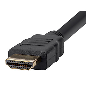 Monoprice DisplayPort 1.2a to HDTV Cable - 6 Feet | Supports Up to 4K Resolution And 3D Video - Select Series, 6ft, Black