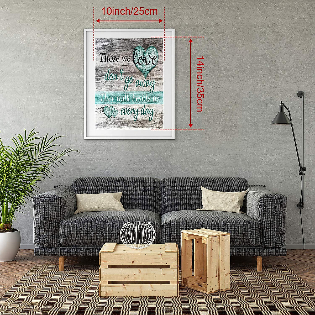 UPINS DIY 5d Love Diamond Art Painting Kit for Adults, Love Theme Round Full Drill Craft Diamond Dots Dotz Painting Canvas Supply for Home Wall Decor, 12X16in