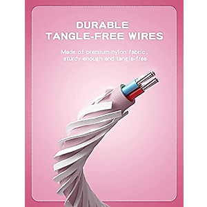 Kids Headphones, Wired On-Ear Child Headset with Mic, HD Sound Sharing Function and 85dB Volume Limited Hearing Protection for Phone Tablet PC