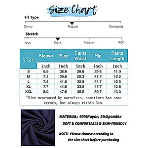 Ekouaer Pajamas Women Short Sleeve with Plaid Shorts Soft Sleepwear Sleep Set Casual Lounge Pj Set,Black, Red Plaid