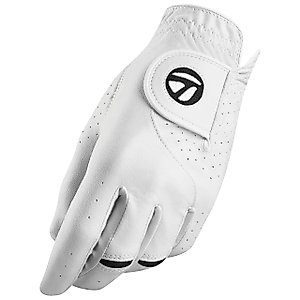 TaylorMade Stratus Tech Women's Glove (White, Left Hand, Large), White(Large, Worn on Left Hand)