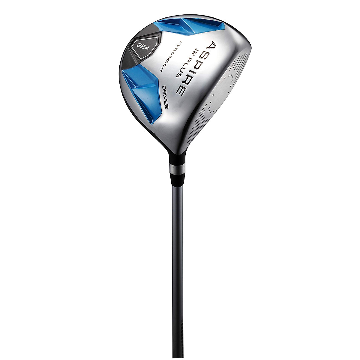 ASPIRE Junior Plus Complete Golf Club Set for Children, Kids - 5 Age Groups Boys and Girls - Right Hand, Real Girls Junior Golf Bag, Kids Golf Clubs Set