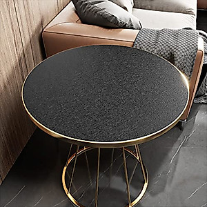 Wallercity Silk Black Contact Paper for Countertops 17.5''x118'' Self Adhesive Removable Contact Paper for Cabinets and Drawers Textured Peel and Stick Wallpaper Waterproof Vinyl Wall Stickers