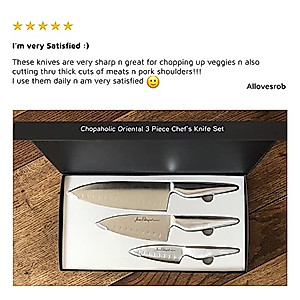 Jean-Patrique Chopaholic Knives (3 Piece Set)