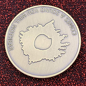 Exquisite Collection of Commemorative Coins PlayerUnknown's Battlegrounds Sniper Sight Bronze Commemorative Coin Game Coin Antique Coin Collection Gold Coin