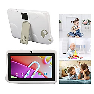HD Tablet, 5000mAh Battery Octa Core CPU Dual Camera US Plug 100‑240V ABS Case Kids Tablet for Work (US Plug)