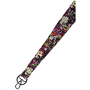 Vera Bradley Women's Cotton Wide Lanyard, Itsy Ditsy, One Size