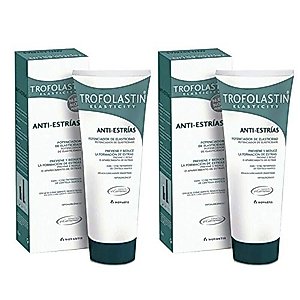 2 Tubes TROFOLASTIN Anti-Stretch marks 250ml 8.45 floz. 500ml Total Skin Treatment