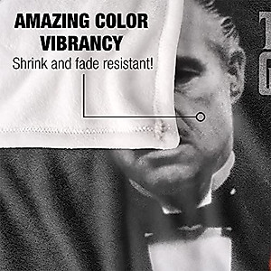 Godfather Poster Officially Licensed Silky Touch Super Soft Throw Blanket 50" x 60"