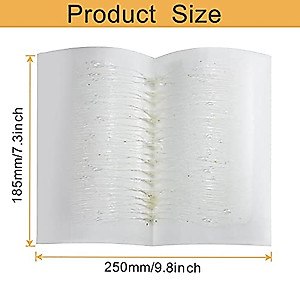 Kensizer 20-Pack Fly Paper Trap, Fruit Fly Catcher Board, Bug Sticky Glue Paper Trap for Houseflies and Blowflies Indoor and Outdoor