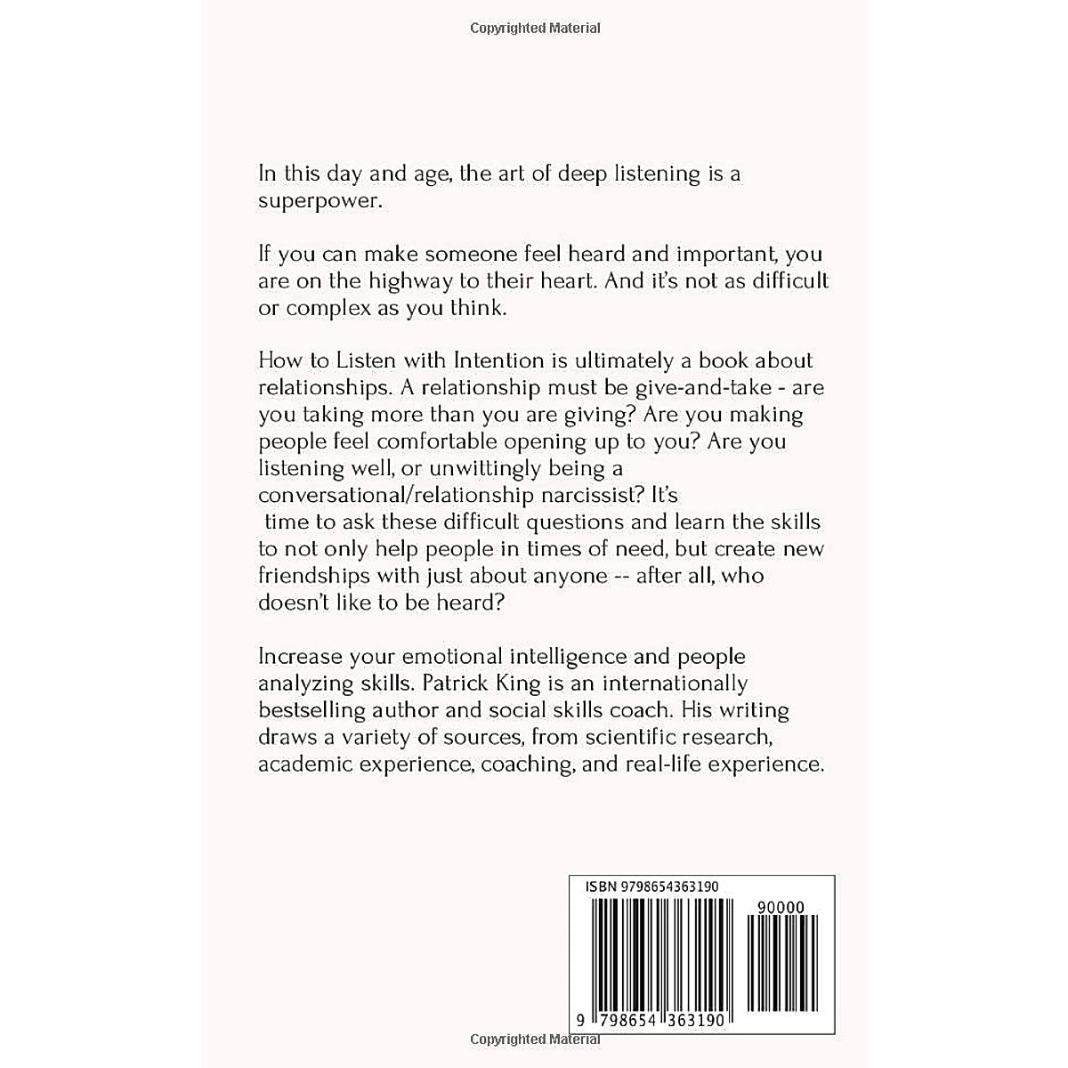 How to Listen with Intention: The Foundation of True Connection, Communication, and Relationships (How to be More Likable and Charismatic)