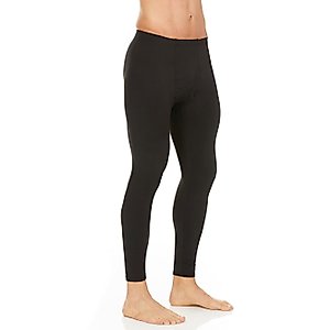 Thermajohn Long Johns for Men, Thermal Underwear for Men Long Underwear Mens Leggings Thermal Pants Men Cold Weather Bottoms (Black, X-Large)