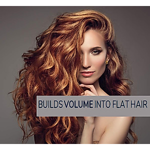 GIOVANNI 2chic Ultra-Volume Leave-In Conditioning & Styling Elixir - Builds Volume, Promotes Weightless Control for Fine/Thin Hair, Volumizing Formula with Papaya & Tangerine Butter, Color Safe - 4 oz