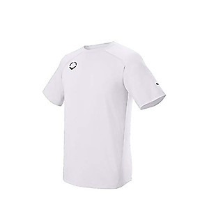 EvoShield Adult Pro Team Training Tee, Team White - X-Large