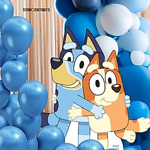 Star Cutouts SC4558 Bluey and Bingo Cardboard Cut Out - Bluey Theme Birthday Party - Bluey Birthday Supplies - Height 91cm