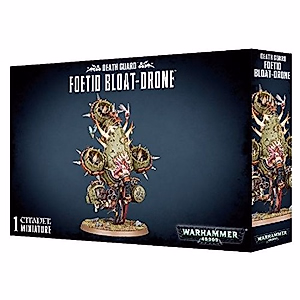 Games Workshop 99120102077" Death Guard Foetid Bloat-Drone Miniature, for 12 years to 99 years