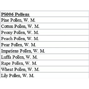 ONE Set of 10Pcs Prepared Microscope Slides Choice of 10 Different Themes (Pollens Prepared Slides)