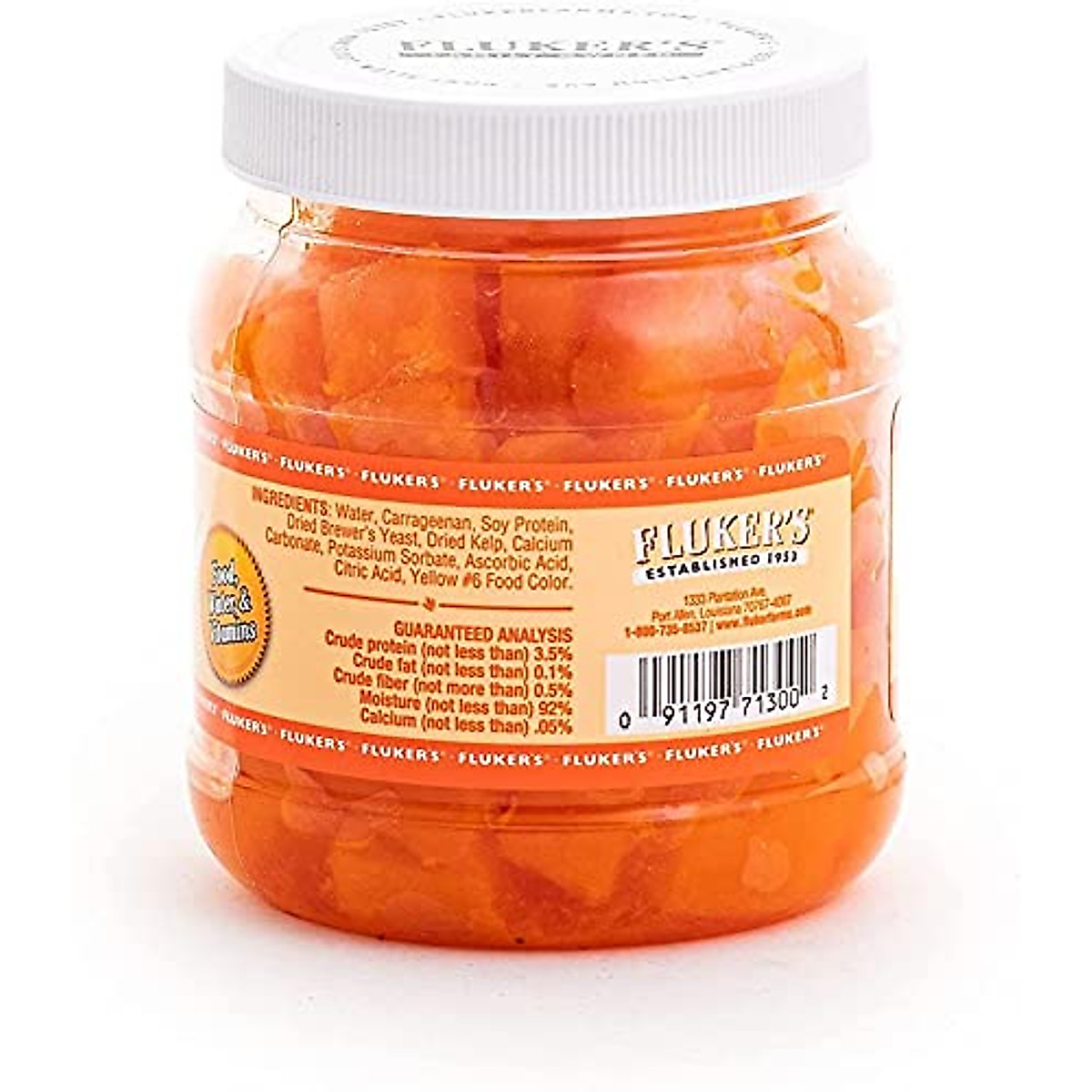 Fluker's Orange Cube Complete Cricket Diet 6oz - Includes Attached DBDPet Pro-Tip Guide