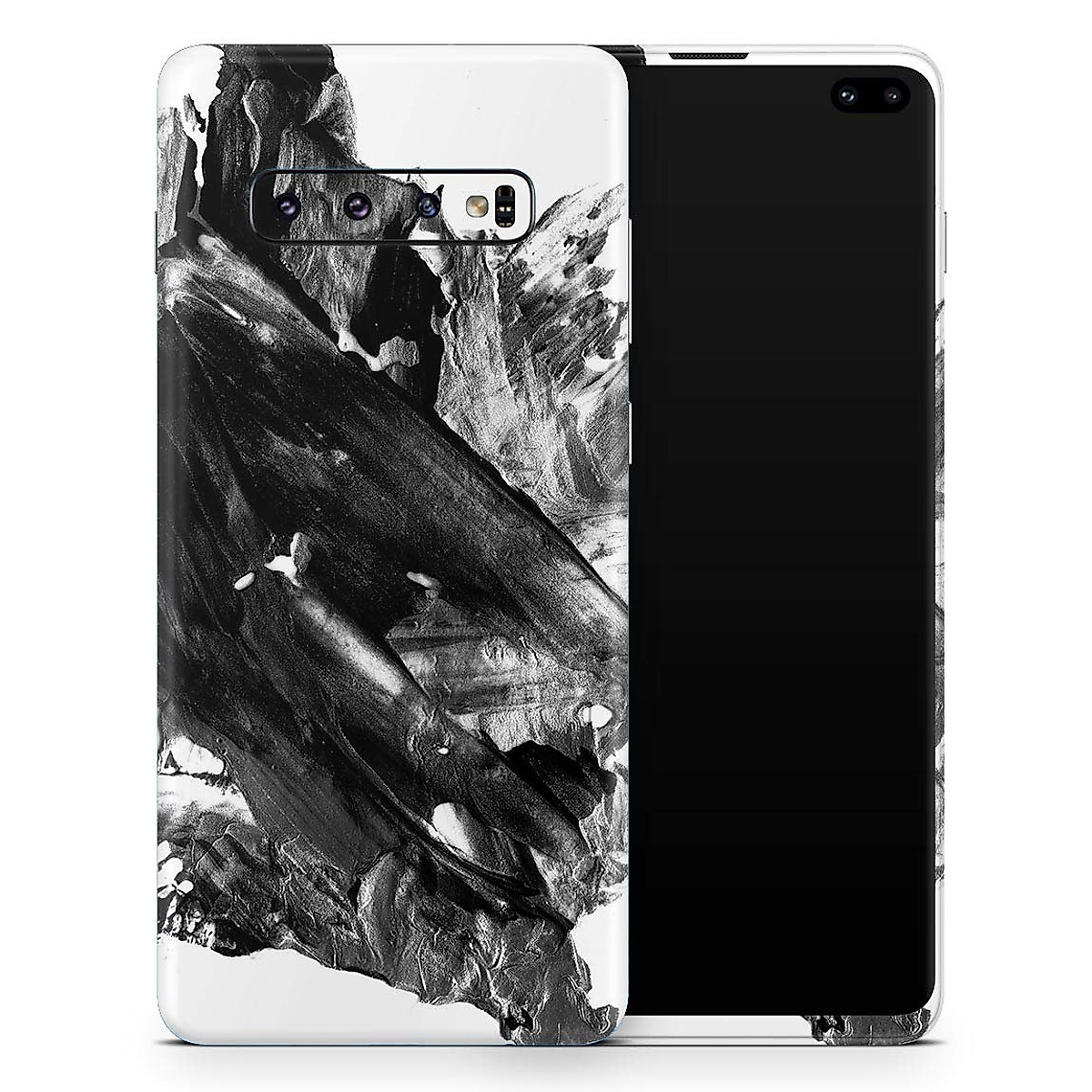 DesignSkinz Liquid Abstract Paint V59 Protective Vinyl Decal Wrap Skin Cover Compatible with The Samsung Galaxy S20 (Screen Trim & Back Glass Skin)