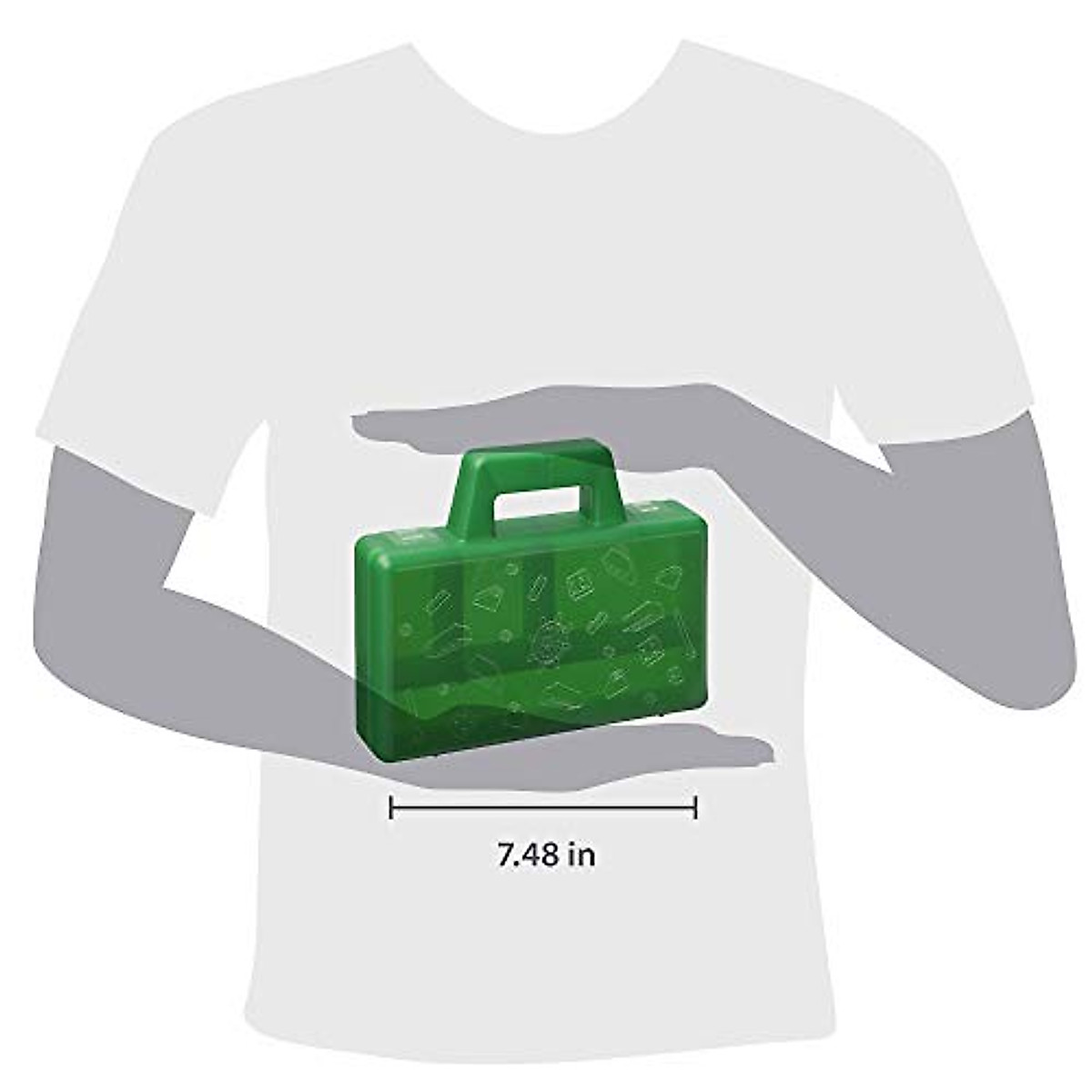 LEGO Sorting Case To Go, Green