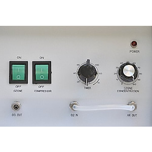 MP-1000 Ozone Generator, Light-Duty Sanitation Ozonator for Water-use with optional oxygen Hook-up, up to 1000 mg/hr