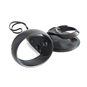 Meijunter VR Handle Grip Fixed Base Holder for Oculus Quest/Rift S Touch Controller - Round Base Anti-Slip Desktop Bracket