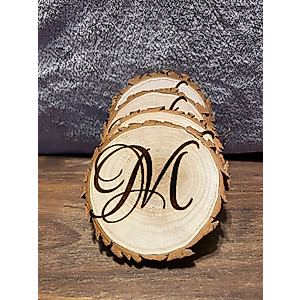 Monogram Coasters (Maple)