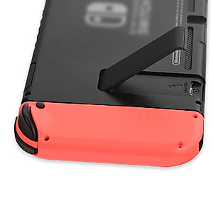 Kickstand Back Shell Holder Back Bracket for Nintendo Switch Console, Switch Replacement Kickstand Repair Kit with Screwdriver