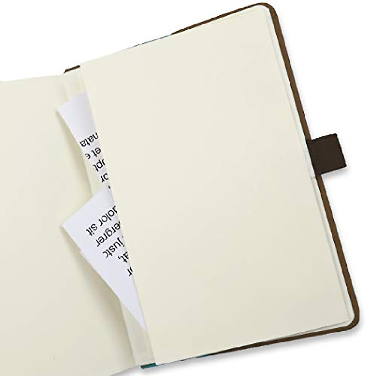 RICCO BELLO Pocket to Do List, Undated, Notebook with Pen Loop, Storage Pocket, For Work, School, Home, Productivity Planner, 4.25 x 6 inches (Blossoms)