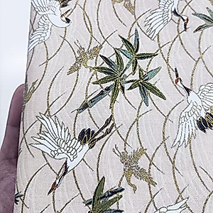 PUPUZAO A5 Book Cover Red Crowned Crane Hard Book Sleeve Cover