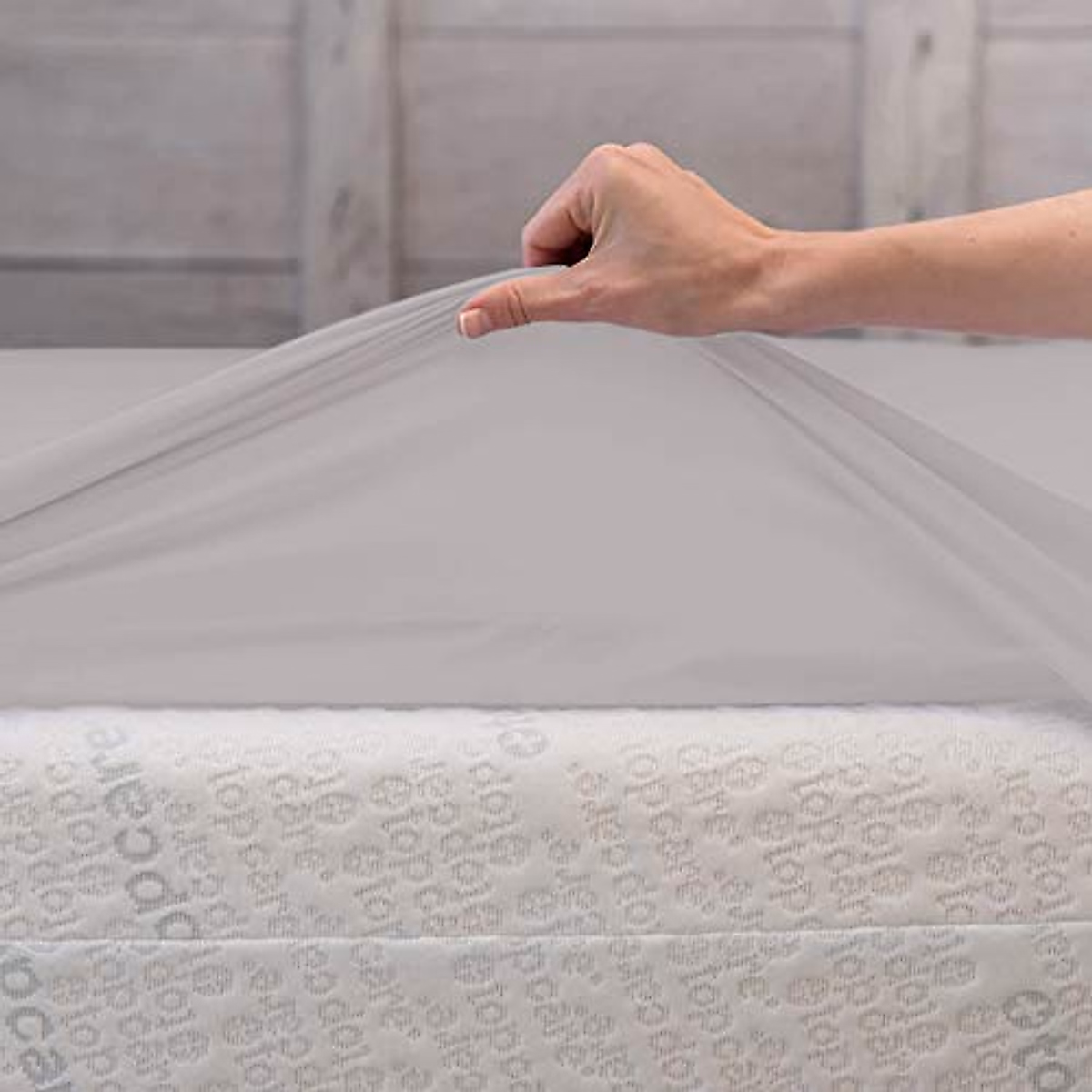 IR Imperial Rooms Twin Fitted Sheet - 16 Inch Deep Pocket Fitted Bed Sheets Twin Size Premium 1800 Soft Microfiber Shrink and Fade Resistant All Around Elastic Fitted Bottom Sheets Only (Grey)