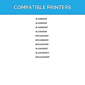 LD Products Compatible Toner Cartridge Replacement for Brother TN-433 TN433M High Yield (Magenta) for use in HL-L8260CDW, HL-L8360CDW, HL-L8360CDWT, HL-L9310CDW, MFC-L8610CDW, MFC-L9570CDWT