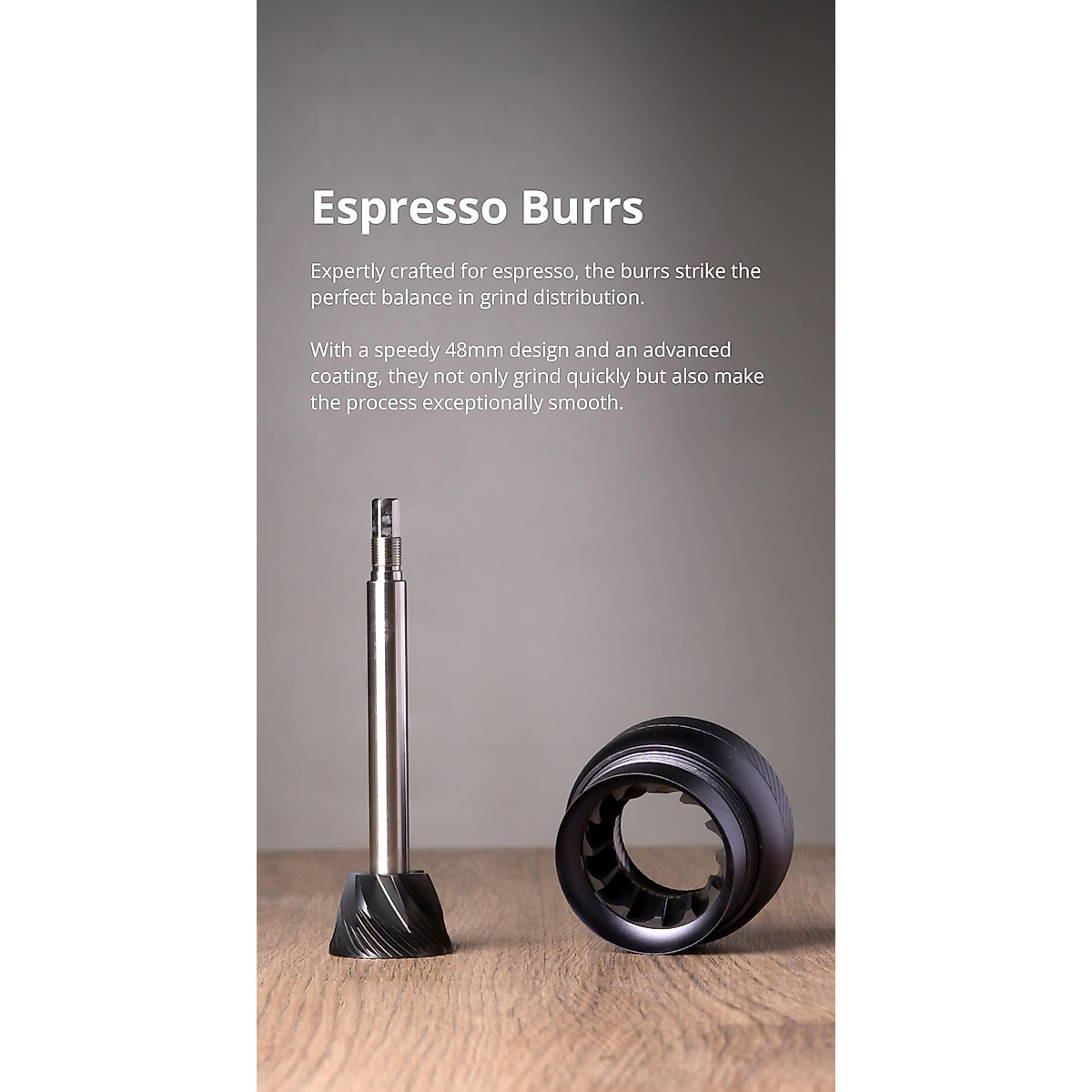 1Zpresso J-Max S Manual Coffee Grinder Iron Gray, Coated Conical Burr,Foldable Handle, Magnet Catch Cup Capacity40g, Numerical Adjustable Finely Setting, Faster Grinding Efficiency ideal for Espresso