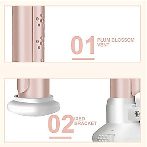 Yinuoday Mini Cordless Curling Iron USB Rechargeable Curling Wand Ceramic Hair Curling Travel Hair Straightener Curler for Hair Styling Wand Wet Dry Use